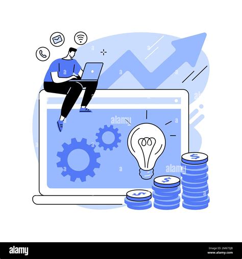 Digital Sales Platform Stock Vector Images Alamy