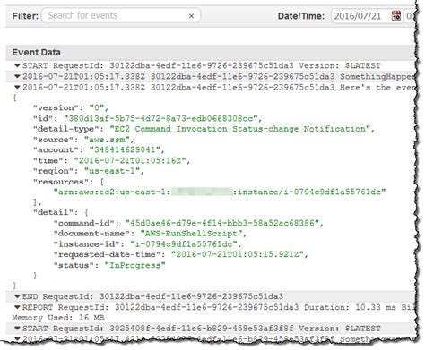 Ec2 Run Command Update Monitor Execution Using Notifications Aws News Blog