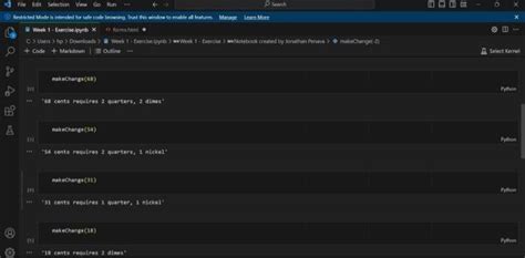 Solved Week Exercise Notebook Created By Jonathan Penava Chegg Com