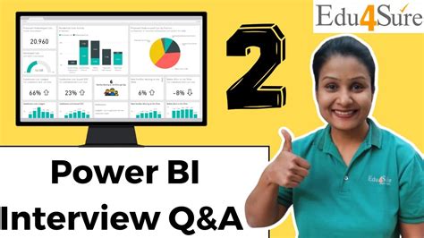 Power Bi Interview Questions And Answers Set 2 Edu4sure Youtube