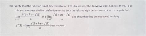 Solved Problem One The Piecewise Function