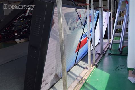 Outdoor Programmable LED Sign Double Sided In Canada Dreamway Outdoor Indoor LED Display