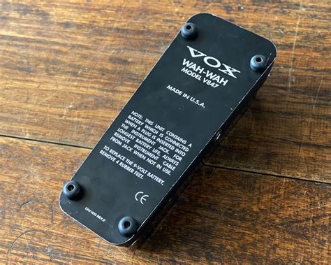 Modded Vox V847 Wah Found Sound
