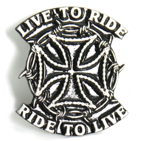 Hot Leathers Pna1005 Live To Ride Pin Highwayleather