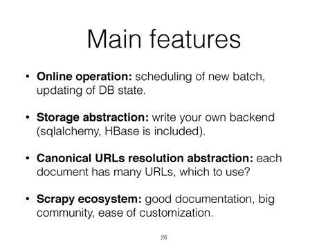 Frontera Open Source Large Scale Web Crawling Framework Speaker Deck