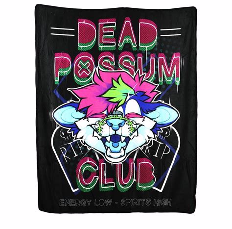 Dead Possum Club Blanket Playing Possum Clothing Co