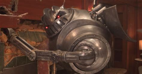 Zathura Robot Quint Visits The Zathura Set Chats With Favs And Brings