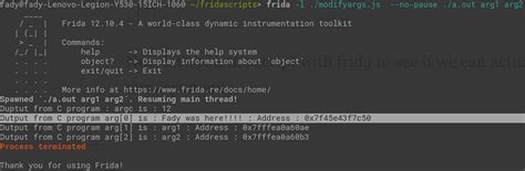 Getting Started With Frida Hooking A Function And Replacing Its Arguments By Fady Othman