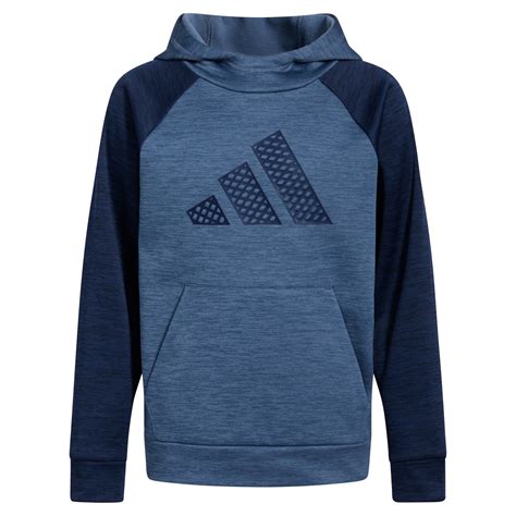 Adidas Hoodie Blue And Grey