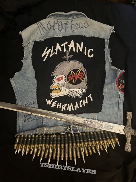 Slayer Slatanic Wehrmacht Diy Backpatch TShirtSlayer TShirt And BattleJacket Gallery