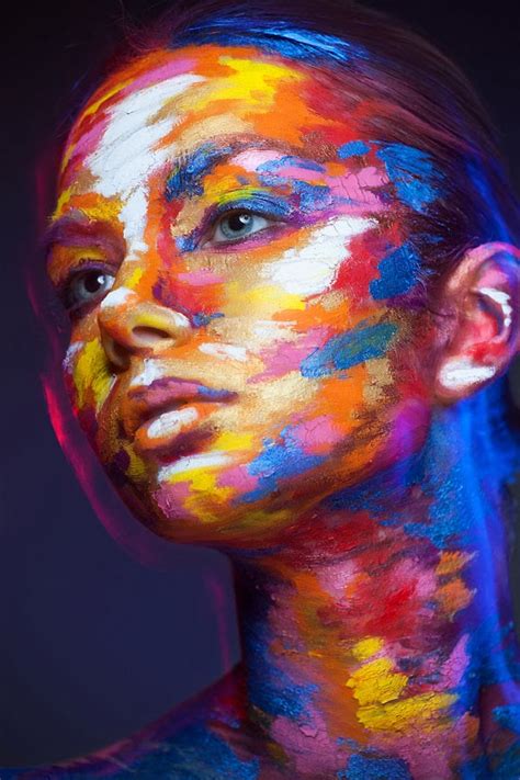 Cuadros Modernos Pinturas y Dibujos Fotos Artísticas de Caras de