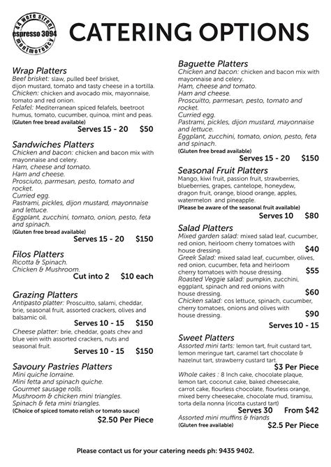 Our Catering Espresso3094