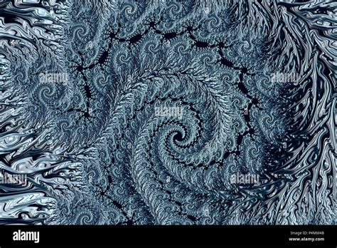 Fractal Spiral Background Abstract Computer Generated Image Intricate Red Pattern For Covers