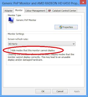 Add Custom Resolution To ATI AMD Display Card