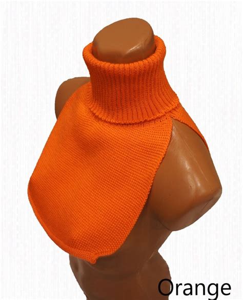 Dickey Neck Warmer Dicky Scarf Turtle Neck Wrap Knitted Home Etsy
