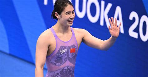 Mondiaux De Natation Yufei Zhang Décroche Lor Sur 100 Mètres