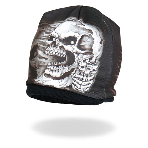 Hot Leathers Sublimated Assassin Skull Beanie