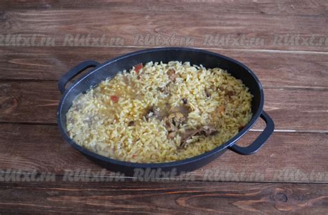 Плов из гуся 13 фото в рецепте