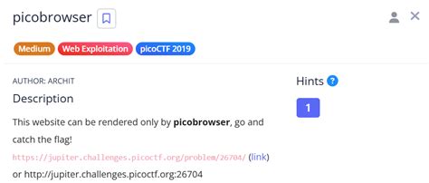 picoctf web exploitation picobrowser by kamal s medium