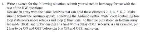 Write A Sketch For The Following Situation Submit Chegg