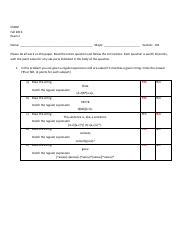 Web Njit Edu Gwryan CS280 CS280 Exam 2 Fall2013 S101 Answerkey Pdf