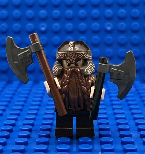 Lego Gimli Minifigure The Lord Of The Rings Lor013 Set 79008 9474 79006