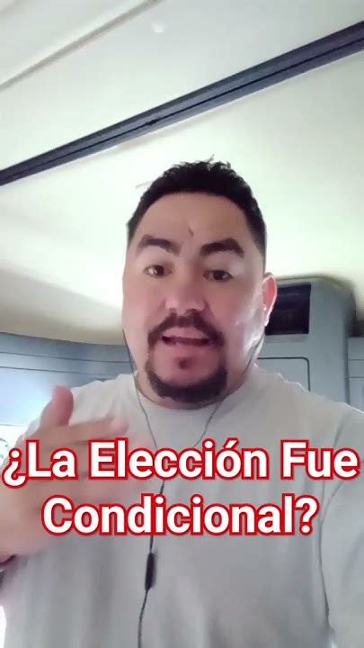 Pregunta ¿la Elección Es Condicional Youtube