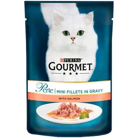 خرید و قیمت گورمت سوپ گربه با طعم ماهی سالمون در سس 85 گرمی ترب