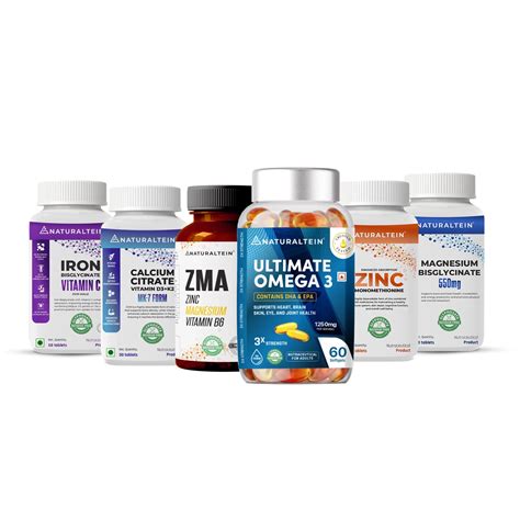 Zma Zinc Magnesium Vitamin B6 Naturaltein