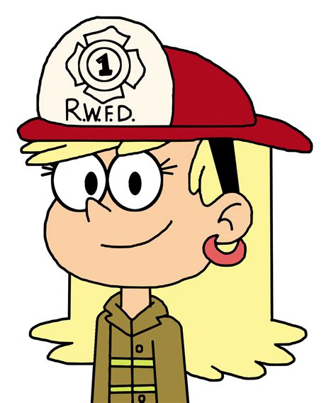 Leni Loud As Firefighter By Ultra Shounen Kai Z On Deviantart