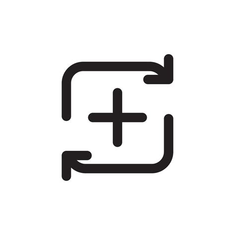 Remix Button Icon Vector Of Social Media Element 9734589 Vector Art At