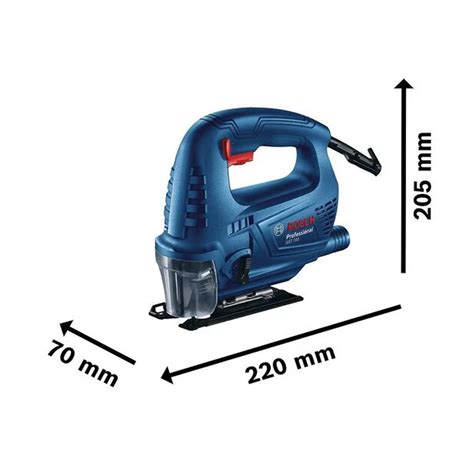 Serra Tico Tico Profissional 500w GST 700 Velocidade Variável SDS Bosch