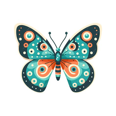 Premium Vector Butterfly Flat Icon Vector Illustration Of Butterfly