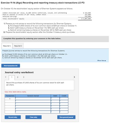 solved exercise 11 14 algo recording and reporting