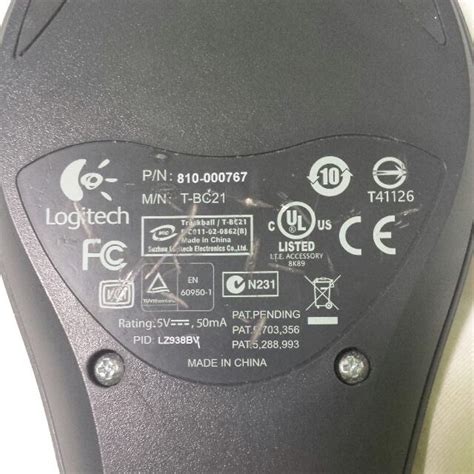 Logitech Trackball Mouse T Bc21 Computers And Tech Parts And Accessories Networking On Carousell