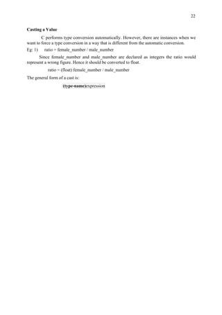 C Tutorial PDF