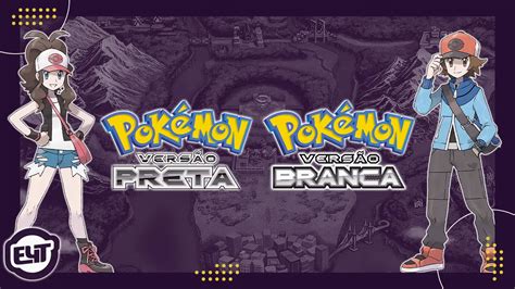 Pokemon Elite Quatro Preto E Branco