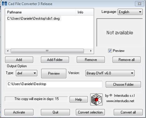 CAD File Converter DWG DXF PDF Convert View And Print Interstudio