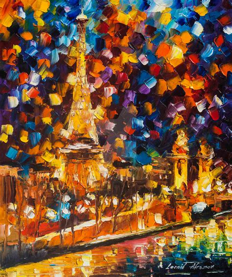 SWEET PARIS By Leonid Afremov By Leonidafremov On DeviantArt