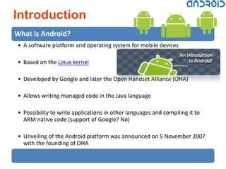 ANDROID PPT
