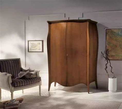 Jvmoebel Kleiderschrank Braun Massive Schlafzimmer Möbel Italien