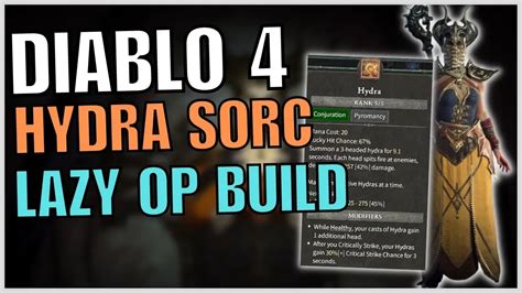 Diablo 4 Season 2 How To Create A Insane Dot Conjuration Hydra