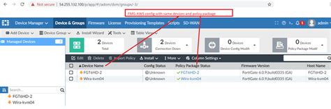 Technical Tip How To Migrate Fortimanager Configu Fortinet Community