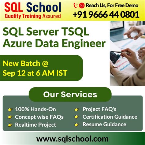 Sql Azuredataengineer Powerbi Sqlschool Dp203 Dp500 Sqltraining