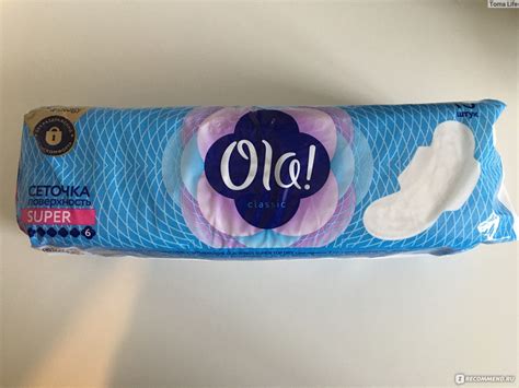 Прокладки толстые Ola! CLASSIC WINGS SUPER Поверхность сеточка - «Это ...