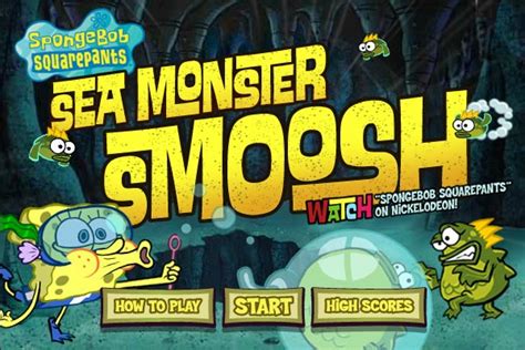 Spongebob Sea Monster Smoosh Hacked Cheats Hacked Free Games