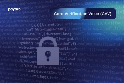 Card Verification Value Cvv