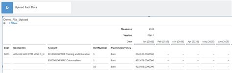 how to configure a dynamic file upload in sap anal sap community