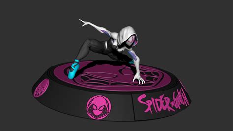 3d File Spider Gwen Fan Art 🕷️・3d Printer Design To Download・cults