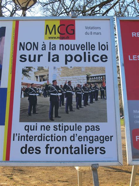 Genève Le Mouvement des Citoyens Genevois revient à lanti frontaliers comme les élections